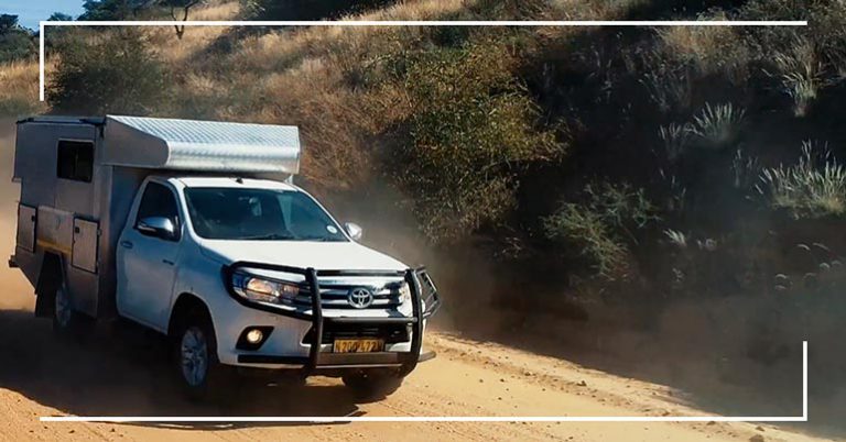 Budget Toyota Bushcamper Namibia | Camping equipment 2 pers.